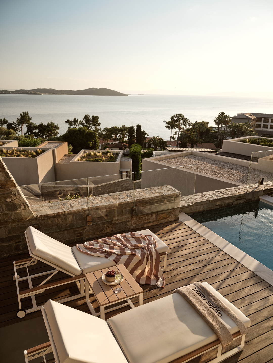 Halkidiki Ocean One Bedroom Villa with Pool | Eagles Villas