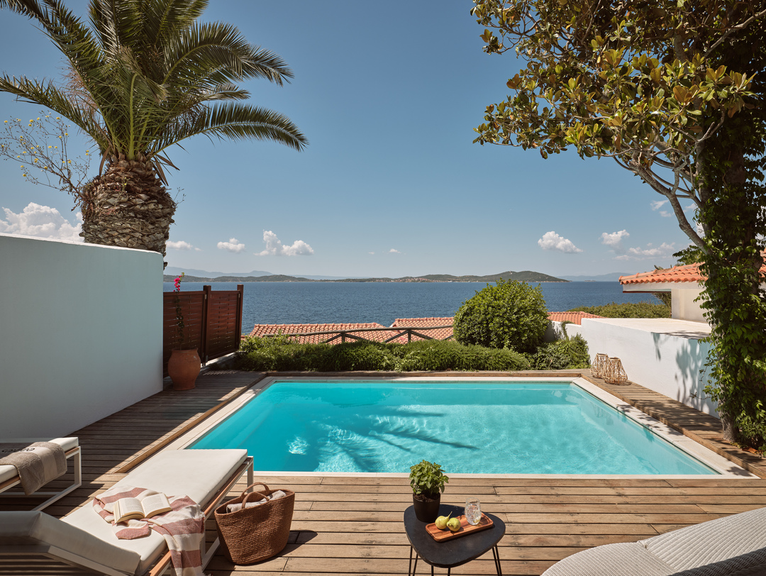 Halkidiki Two Bedroom Bungalows with Private Pool | Eagles Palace